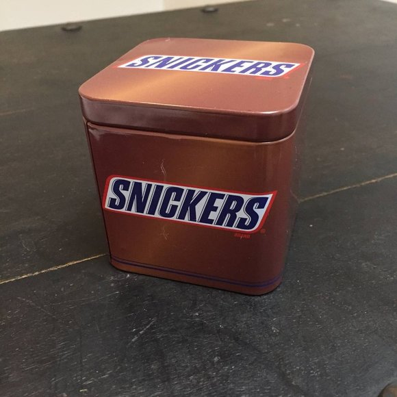 Toys | Snickers Tin Can Box | Poshmark